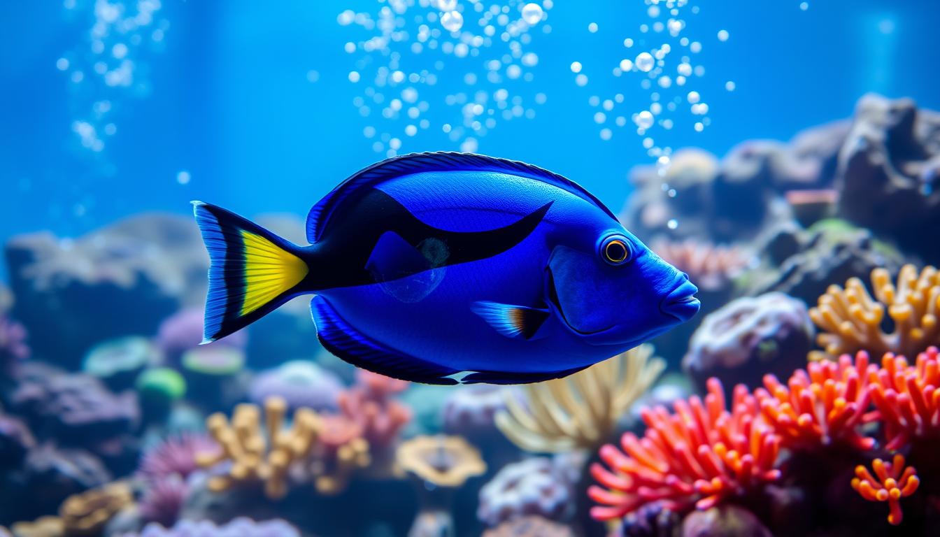 Blue Hippo Tang: Vibrant Saltwater Aquarium Fish