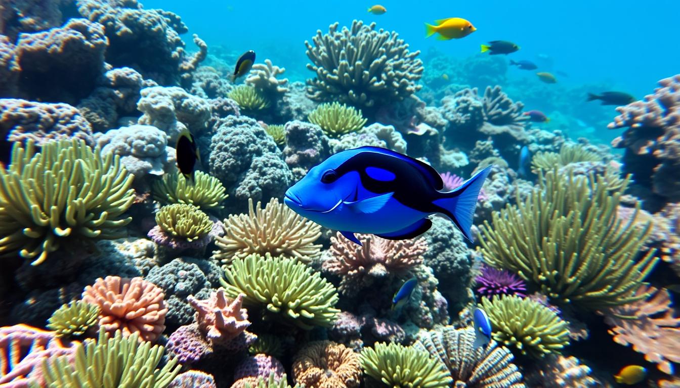 Blue Hippo Tang: Vibrant Saltwater Aquarium Fish